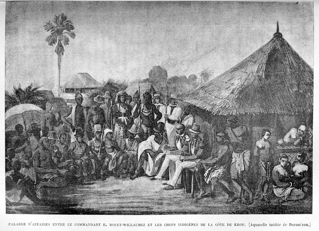 French Colonial Treaties in Africa: 24 February 1852 in Piquini-Bassam ...