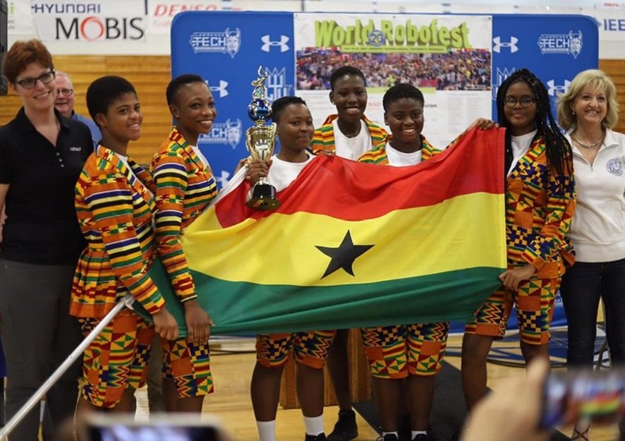 All-Girls Robotic Team From Ghana Wins World Robofest Championship ...